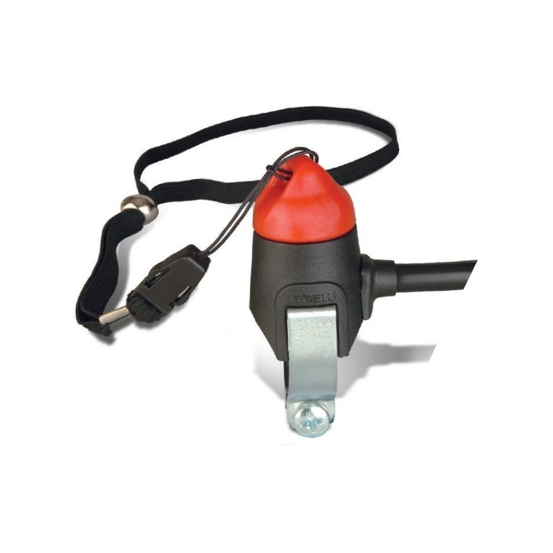 "Leonelli" cut out magnetic lanyard switch